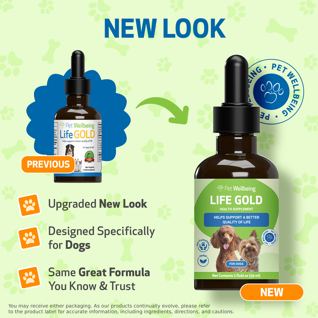 Life Gold - Immune, Antioxidant, and Detoxification Support for Dogs ...