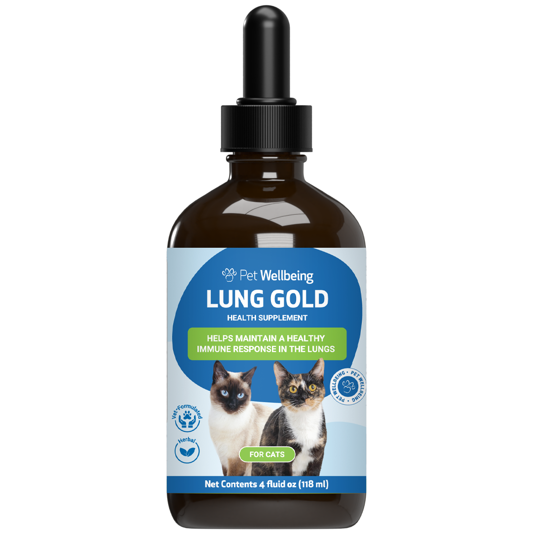 Lung Gold - Lower Respiratory Tract Support for Cats | Pet Wellbeing
