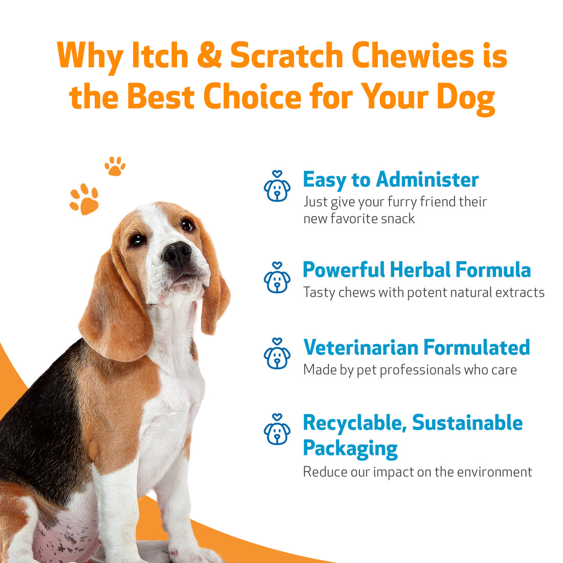 Itch & Scratch Chewies - Comfortable and Healthy Skin for Dogs | Pet ...